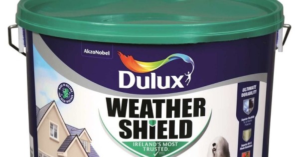 10 Litre Dulux Weathershield Blue Grey - Premium Exterior Paint